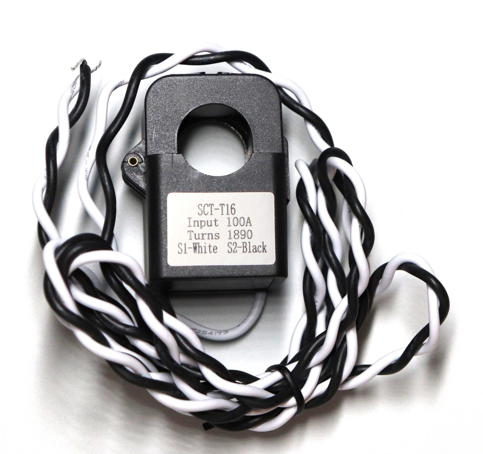 SCT-T16 100A Current Transformer (16mm) – Power Monitor (For Raspberry Pi)